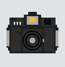 100 Pixelated Camera Illustrations To Use Any Way You'd Like
