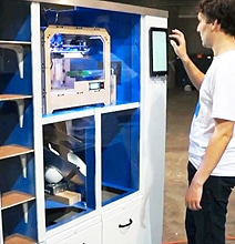 3D Printing Vending Machine Creates 3D Printed Designs Fast & Easy